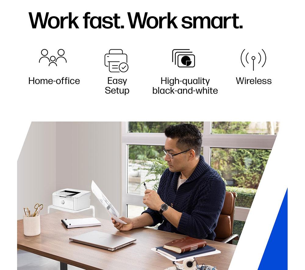 Buy HP LaserJet M110W Mono Laser Printer with Toner Cartridge