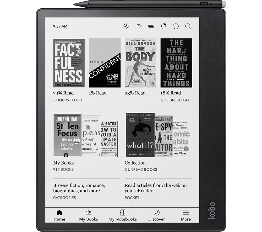 KOBO Elipsa 2E N605-KU-BK-K-BU 10.3" eReader review | 8.6 / 10