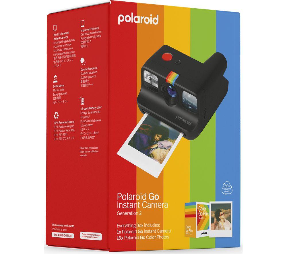 Buy POLAROID Go Gen 2 Instant Camera Set - Black | CurrysIE