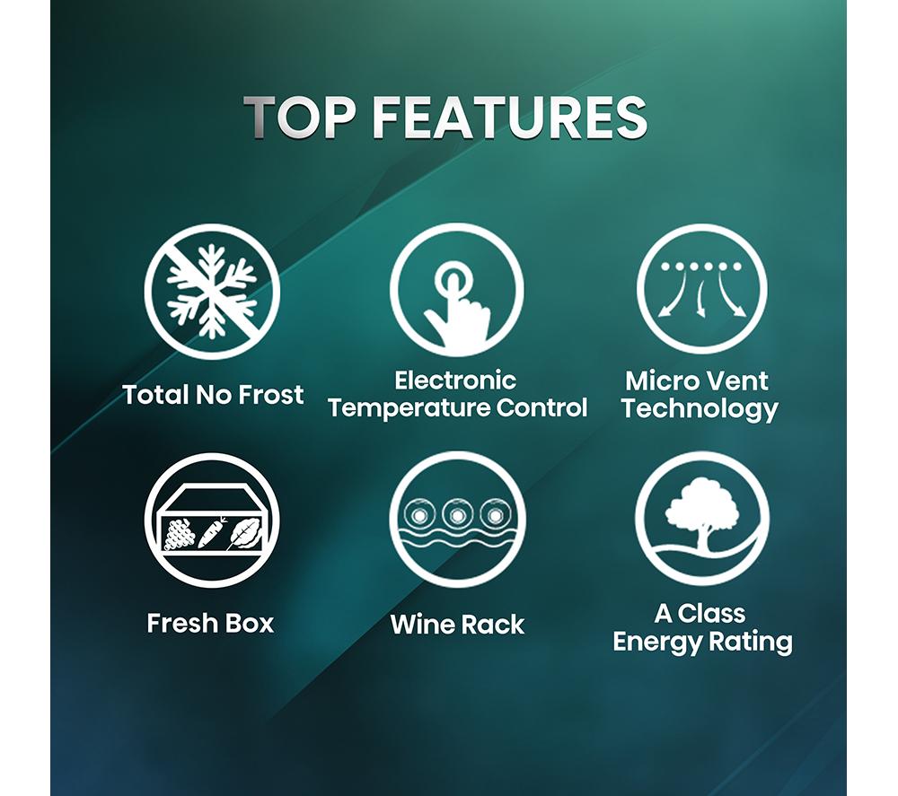 Buy HISENSE RB440N4ACA 60/40 Fridge Freezer - Stainless Steel | Currys