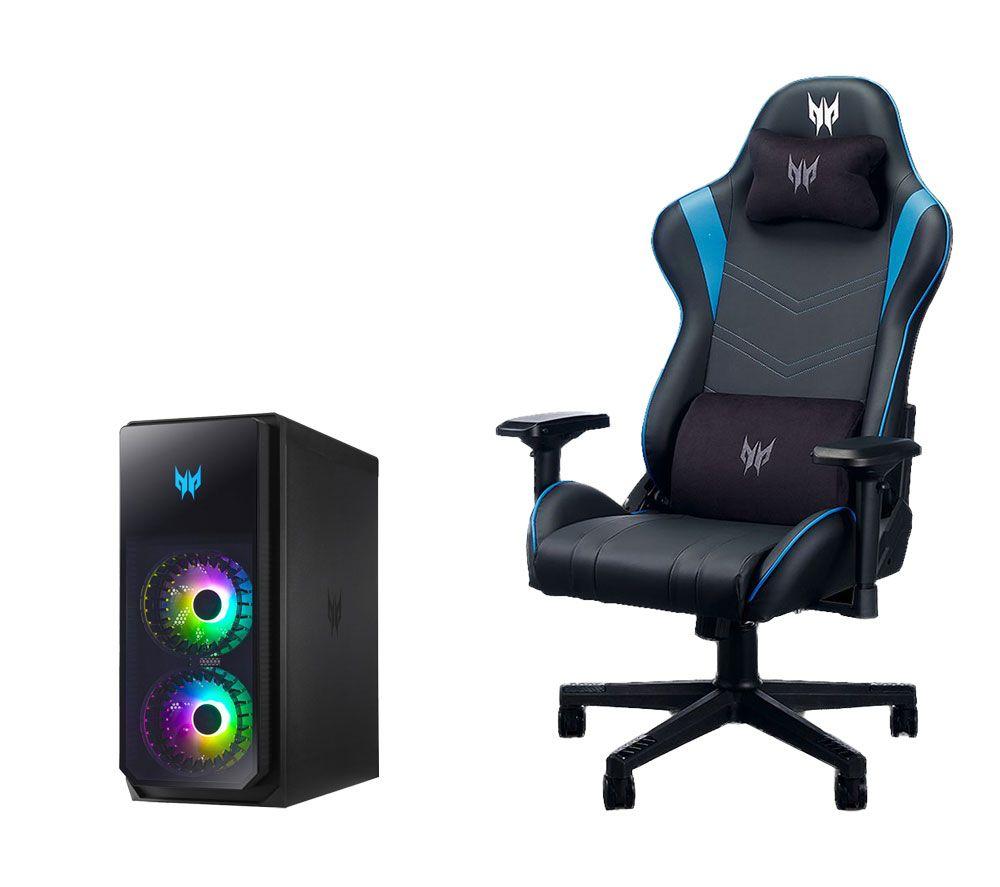Acer Predator Rift Gaming Chair & Predator Orion 7000 PO7-650 Gaming PC ...