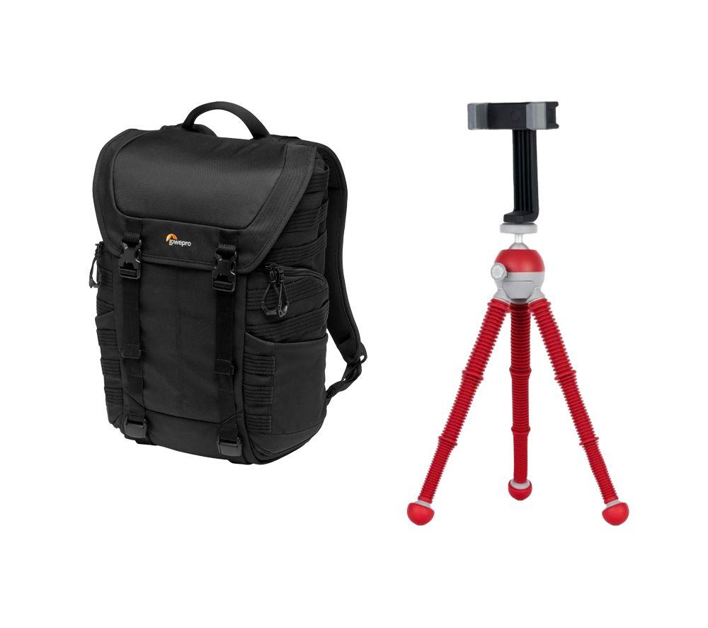 Lowepro ProTactic BP 300 AW II DSLR Camera Backpack & PodZilla JB01758 ...