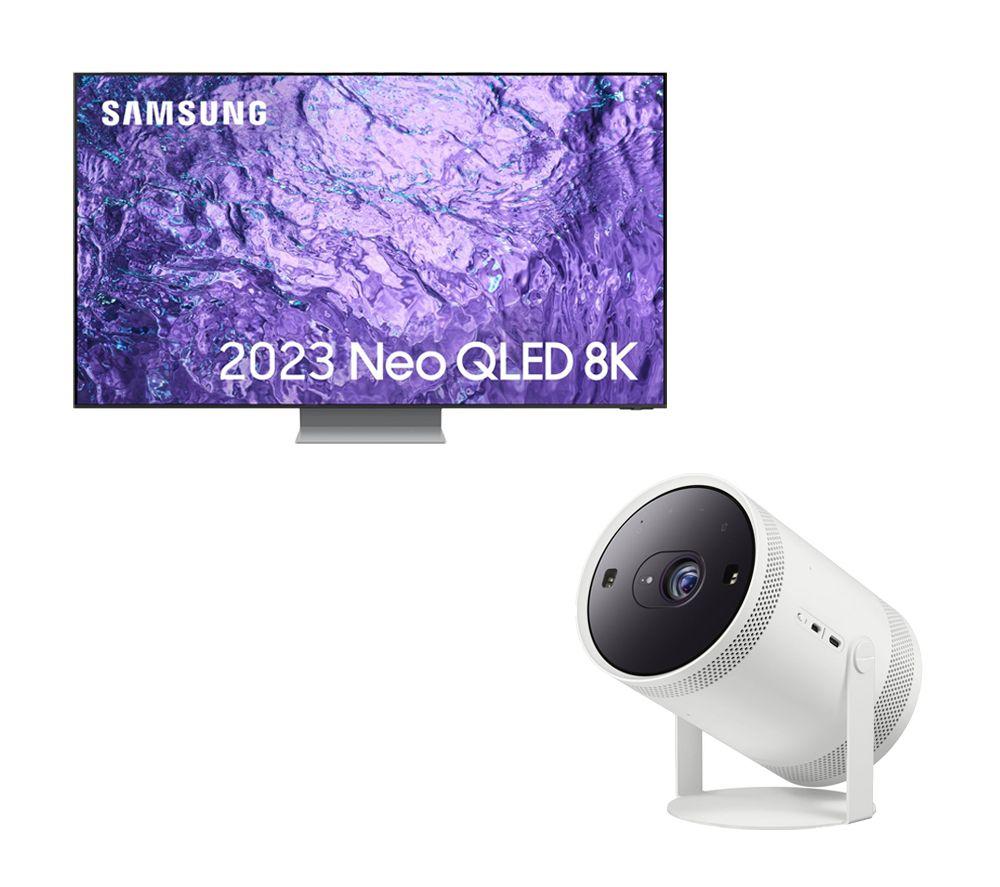 55" Samsung QE55QN700CTXXU Smart 8K HDR Neo QLED TV & The Freestyle ...