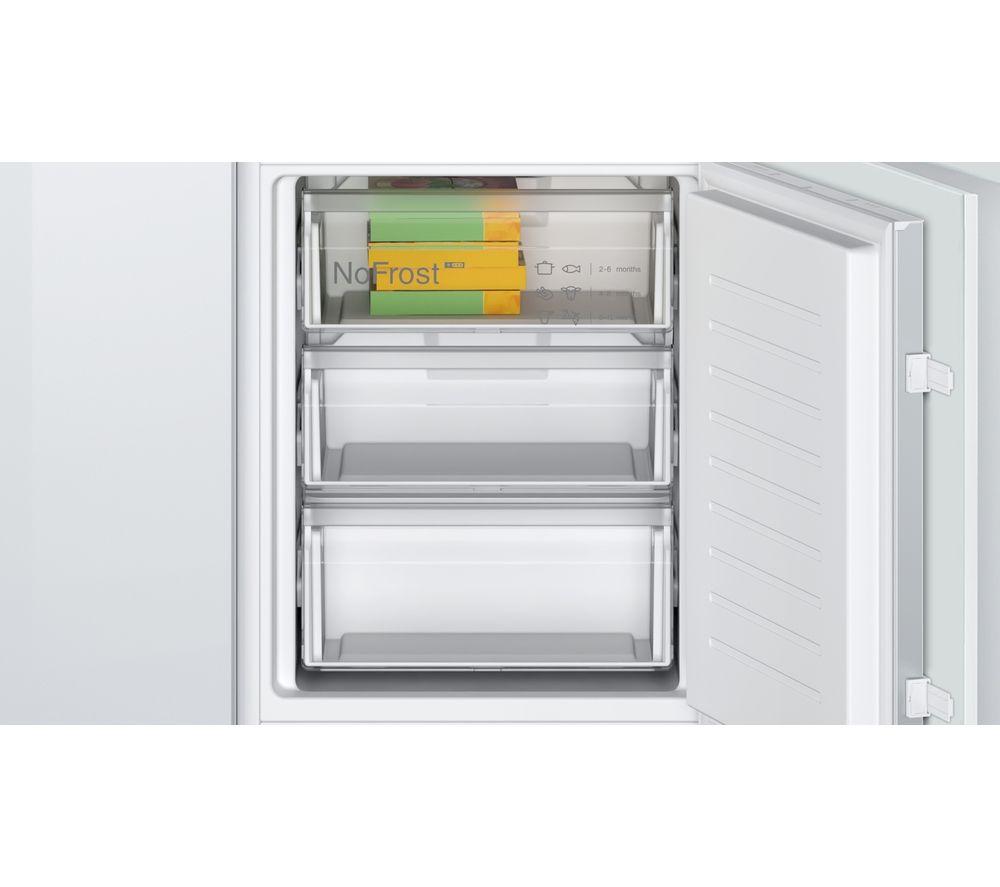 Buy BOSCH Series 2 KIN86NSE0G Integrated 60/40 Fridge Freezer - Sliding ...