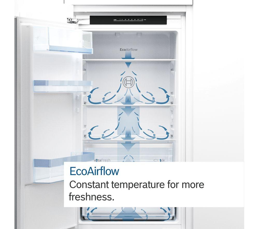 Buy BOSCH Series 2 KIN86NSE0G Integrated 60/40 Fridge Freezer - Sliding ...