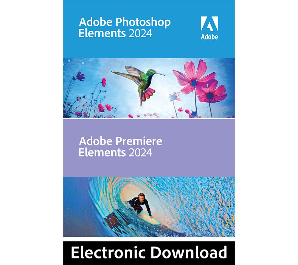 ADOBE Photoshop Elements 2024 & Premiere Elements 2024 for Windows 1 ...