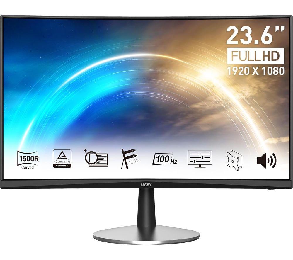 MSI PRO MP2422C Full HD 23.6" Curved VA Monitor review | 8.6 / 10