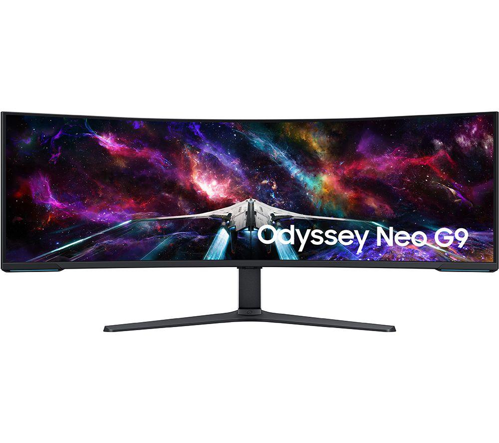 SAMSUNG Odyssey Neo G9 LS57CG952NUXXU Dual UHD 57" Curved Mini LED ...