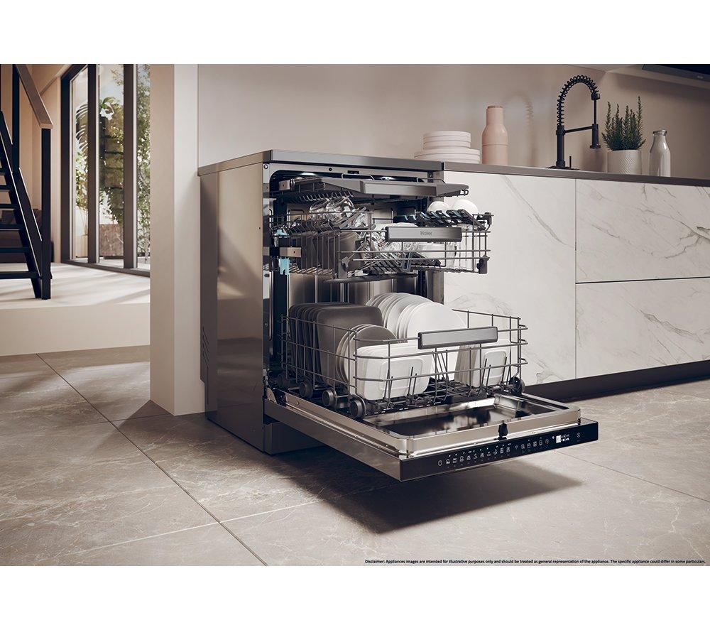 Buy HAIER I Pro Shine 7 XF4A4M4PA Full-size WiFi-enabled Dishwasher ...