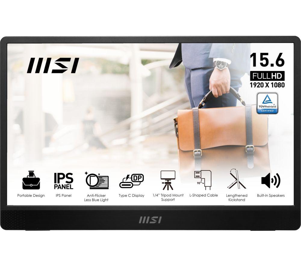 MSI PRO MP161 E2 Full HD 15.6" IPS LED Portable Monitor review | 8.5 / 10