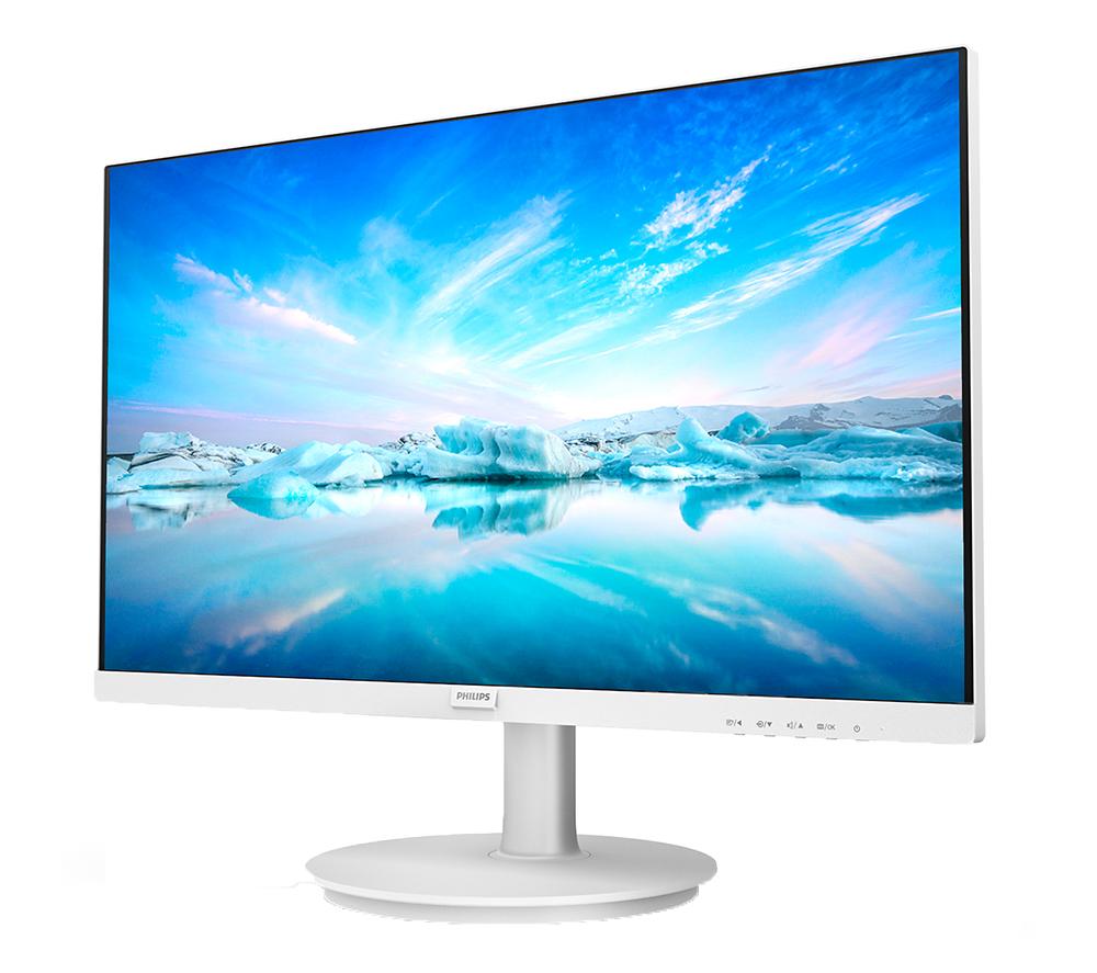 Buy PHILIPS 241V8AW Full HD 24" LCD Monitor - White | Currys