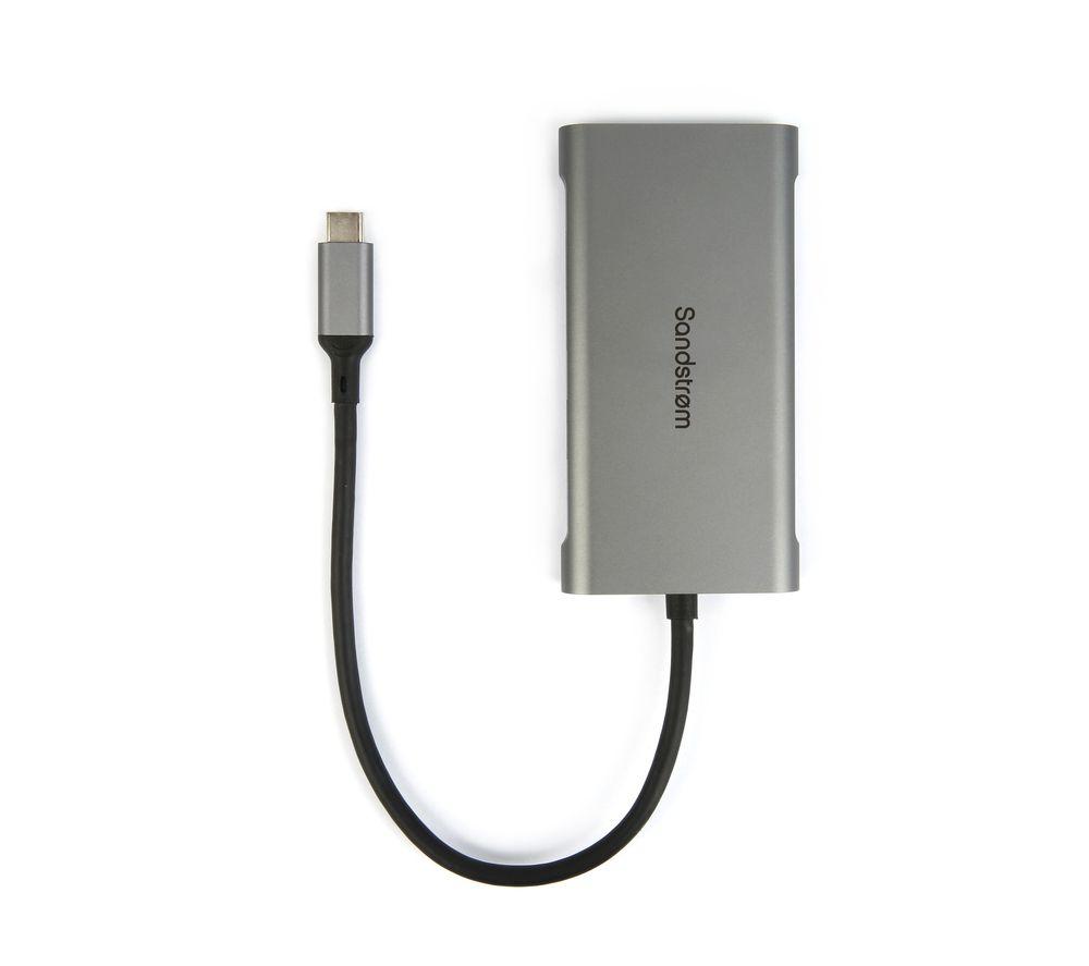 Buy SANDSTROM S7IN1LA25 7-port USB Type-C Connection Hub | Currys