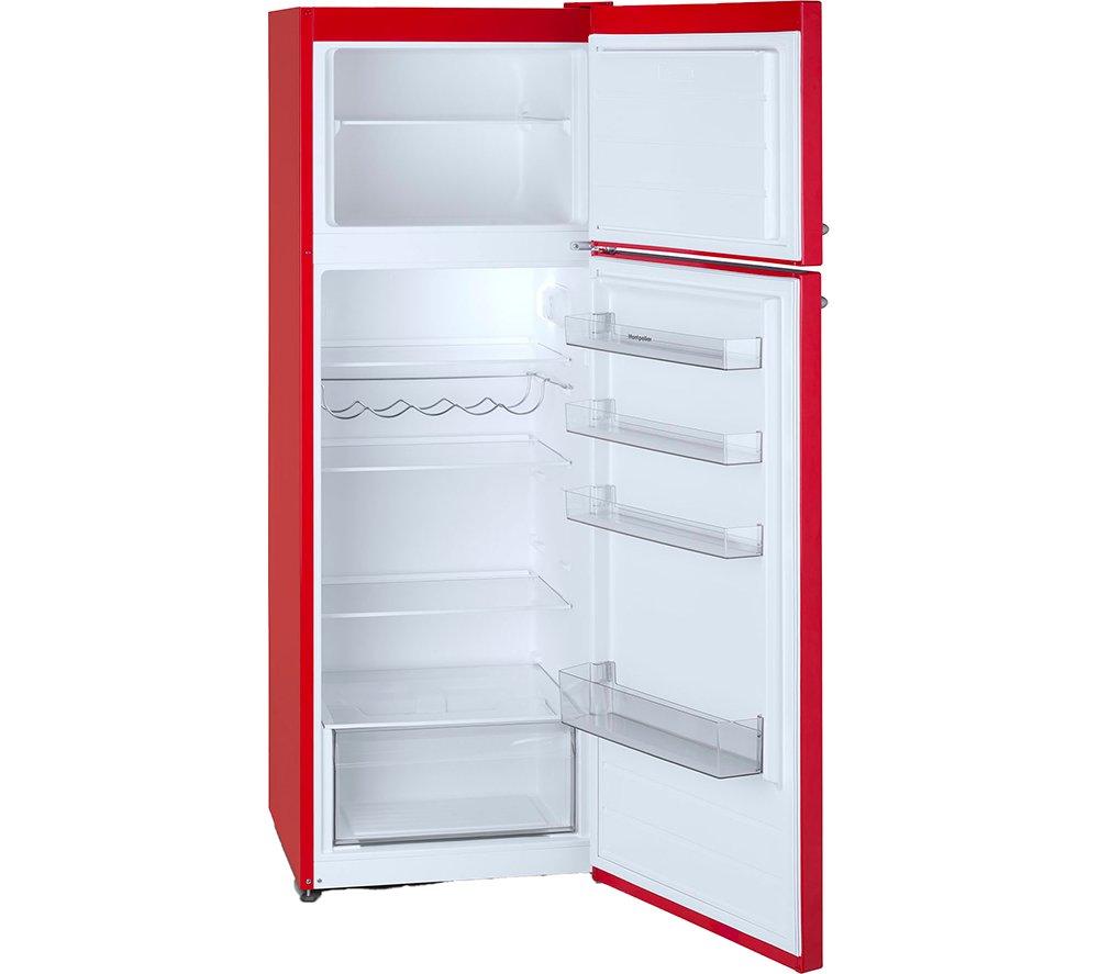 Buy MONTPELLIER Retro MAB346ER 80/20 Fridge Freezer - Red | CurrysIE