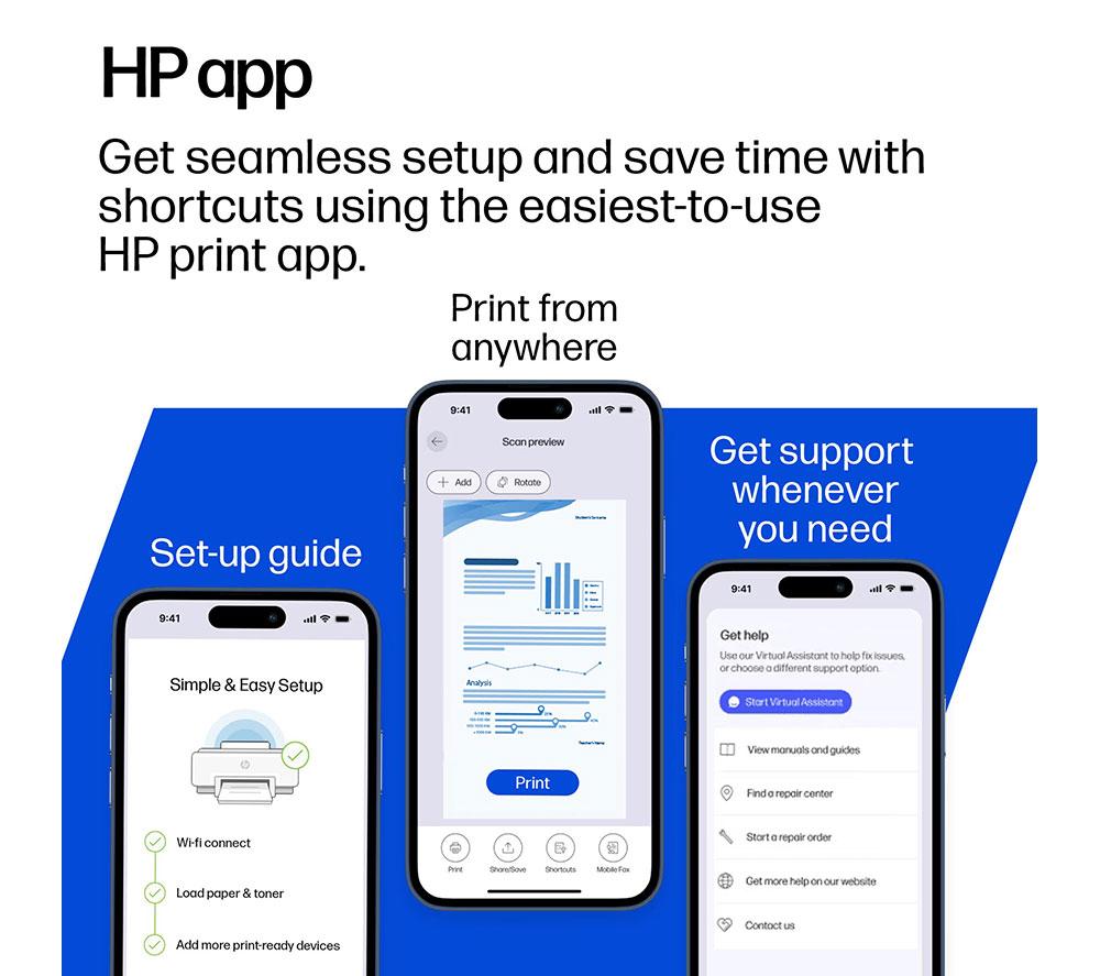 View the HP LaserJet Pro 3102FDW Monochrome Printer Scanner