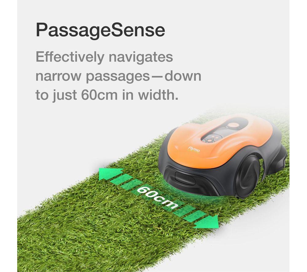 Buy FLYMO UltraLife 800 Cordless Robot Lawn Mower - Black & Orange | Currys