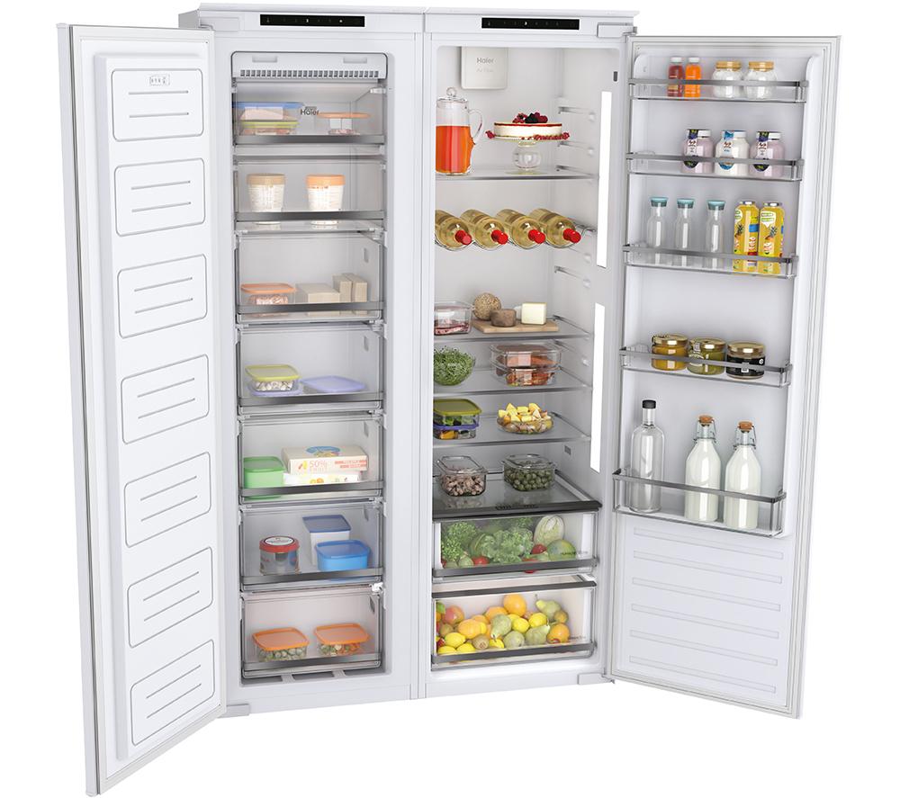 Buy HAIER HAMS518EWK Integrated Tall Fridge - Sliding Hinge | CurrysIE