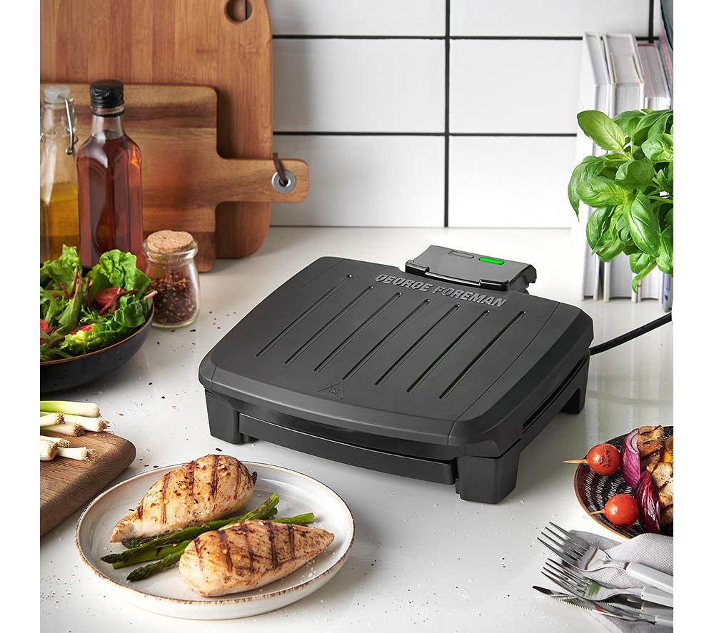 Buy GEORGE FOREMAN Immersa 28310 Medium Health Grill - Black | CurrysIE