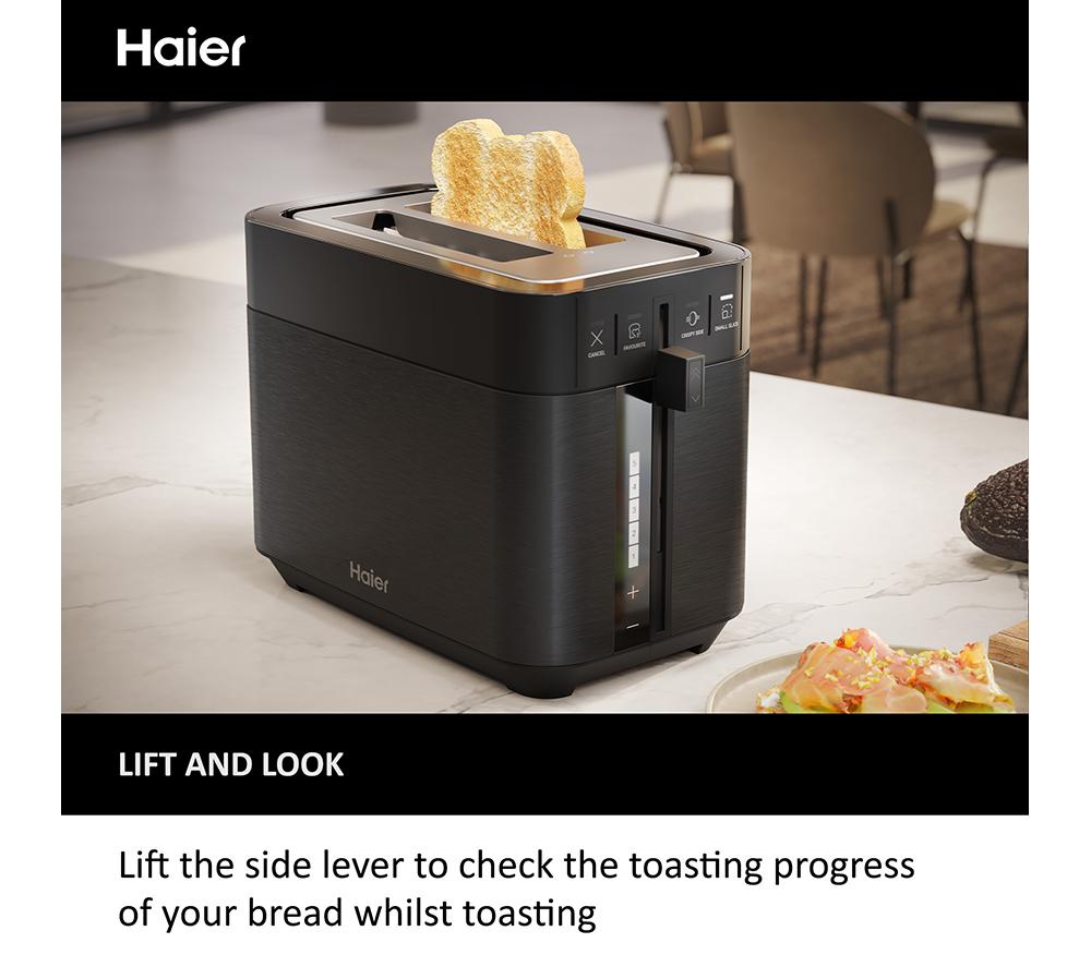 Buy HAIER I-Master Series 5 HTO5A3 2-Slice Toaster - Black | Currys