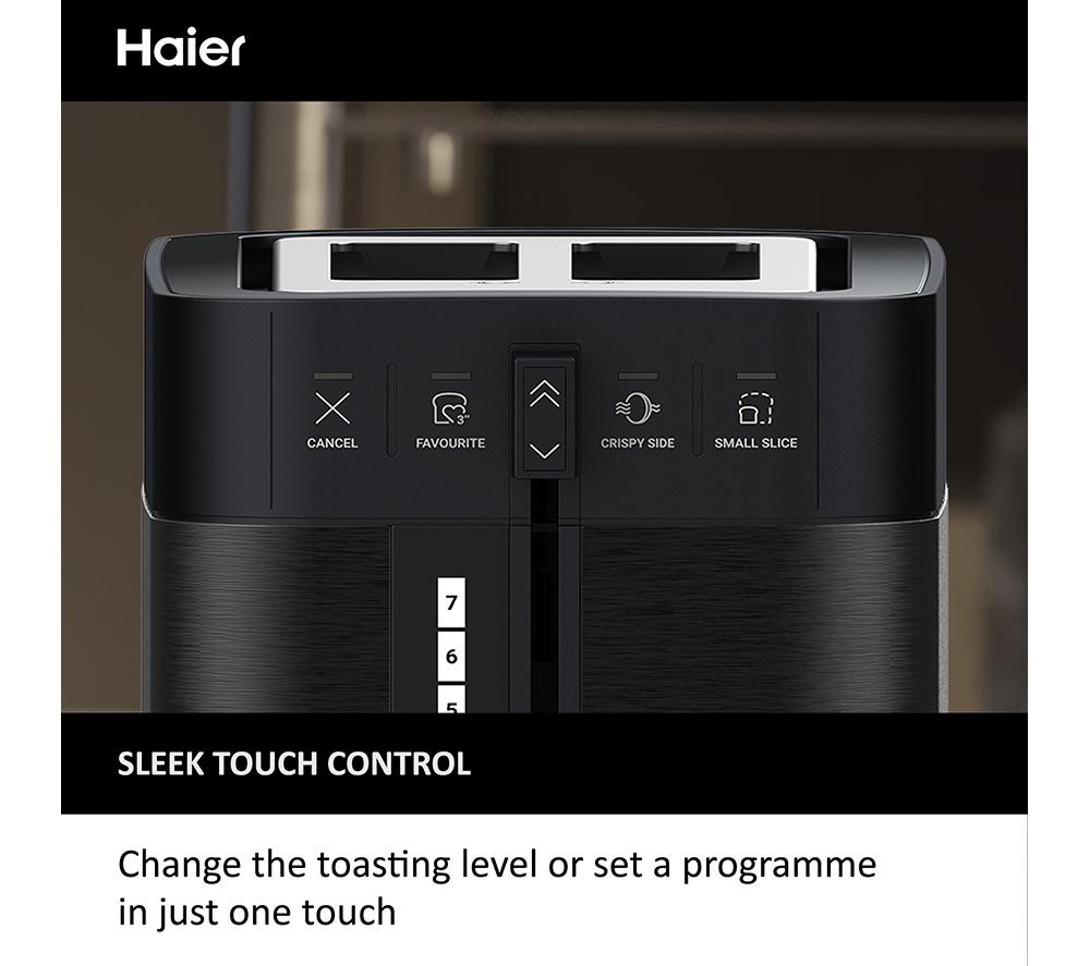 Buy HAIER I-Master Series 5 HTO5A3 2-Slice Toaster - Black | Currys