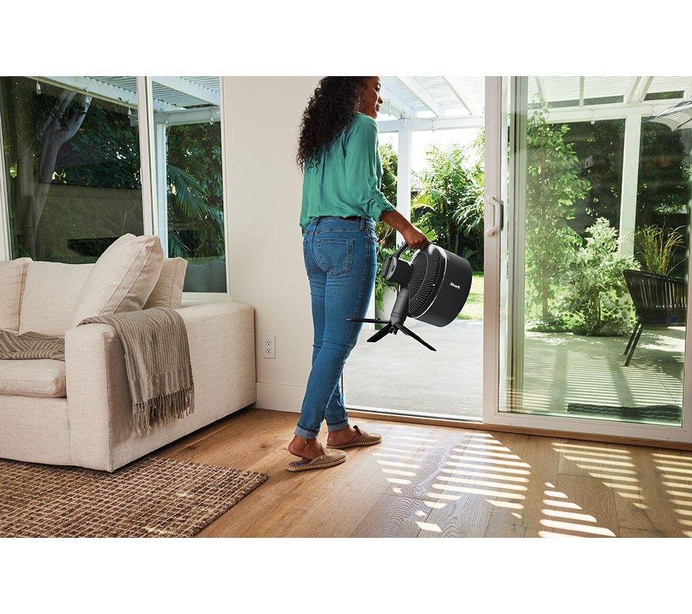 Buy SHARK FlexBreeze FA220UK Portable 11.3" Hybrid Pedestal Fan ...