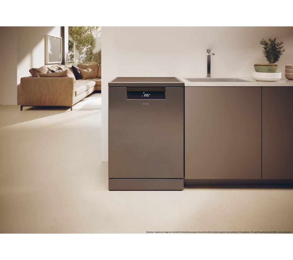 Buy HAIER I Pro Shine 5 XF6B0M3PDA Full-size WiFi-enabled Dishwasher ...