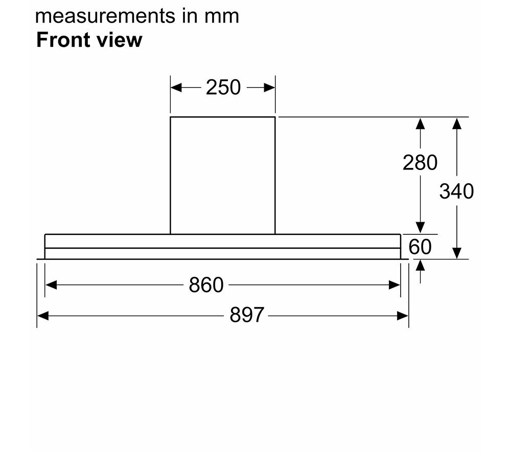 Buy NEFF N70 D95XAM2S0B Integrated Cooker Hood - Black | Currys