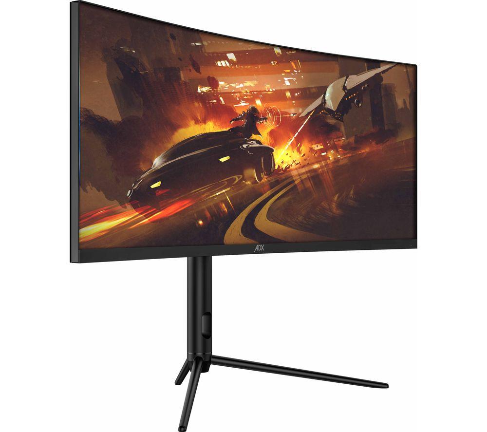 Buy ADX A30A3M25 Wide Full HD 30" Curved LCD Gaming Monitor - Black ...
