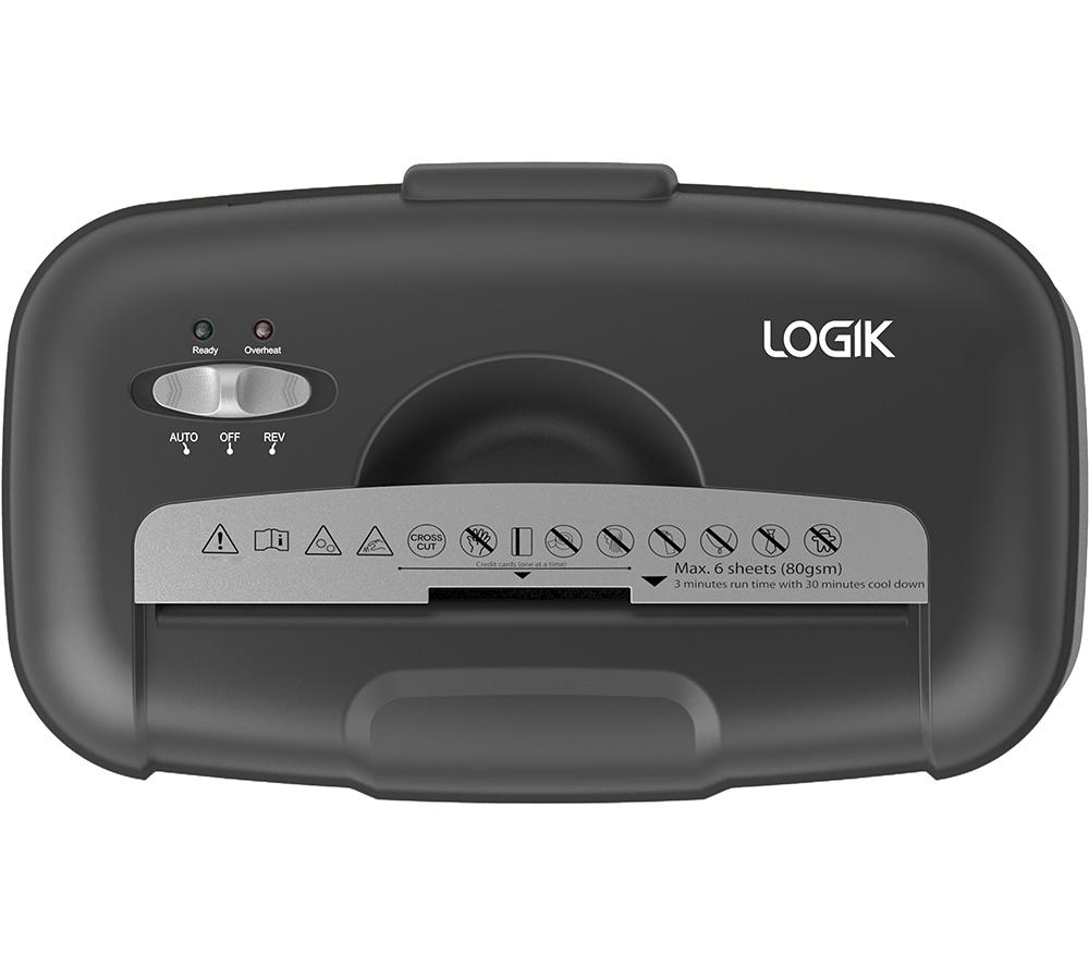 Buy LOGIK LSHREP25 Cross Cut Paper Shredder | CurrysIE