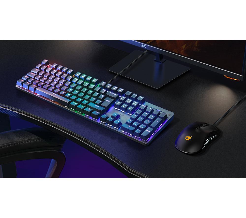 Buy ADX FireFight Advanced MK15 Mechanical Gaming Keyboard - Black ...