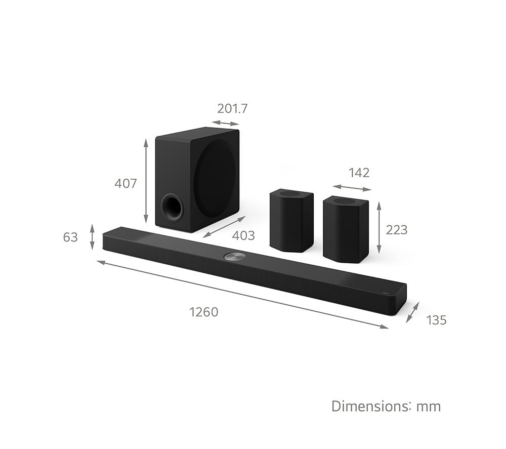 Buy LG US95TR 9.1.5 Wireless Sound Bar with Dolby Atmos | Currys