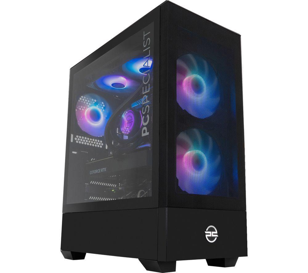 PCSPECIALIST Flux 500 Gaming PC - Intel®Core i7, RTX 4070 SUPER, 1 TB SSD