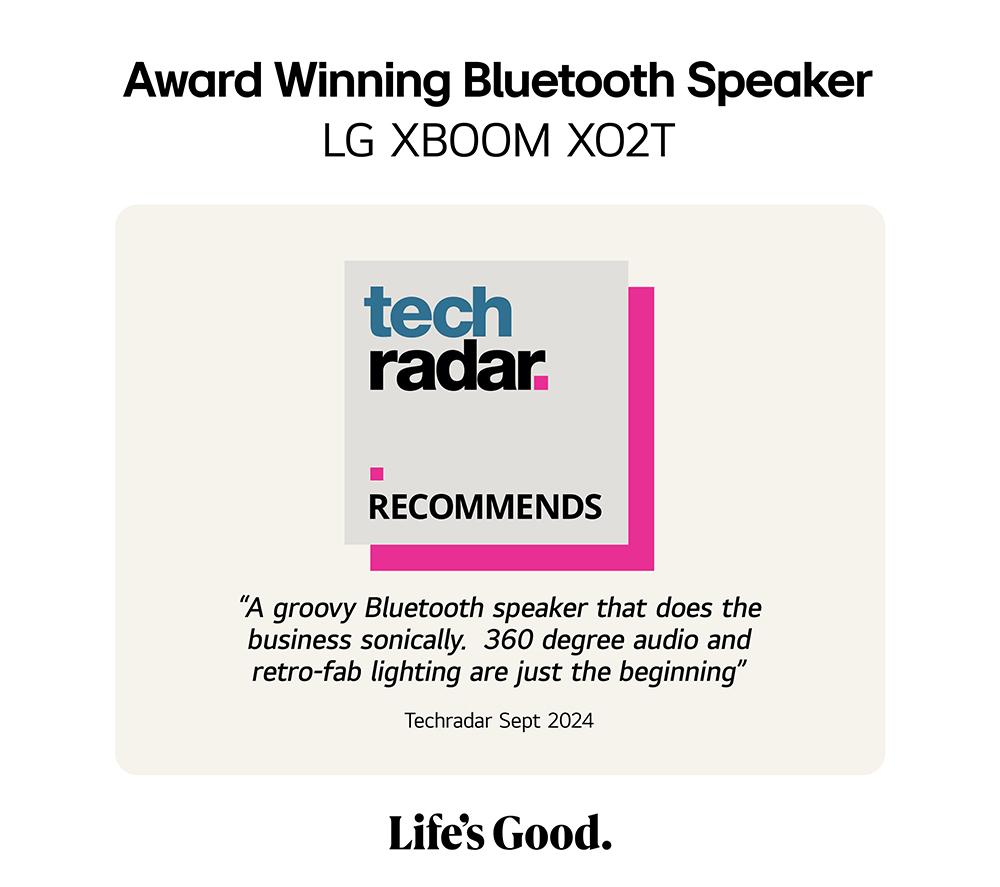 Buy LG XBOOM 360 XO2 Portable Bluetooth Speaker - Black | Currys