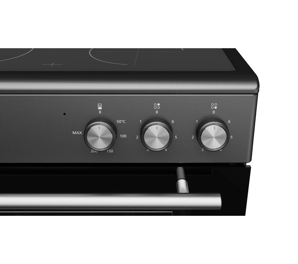 Buy LOGIK LFTC60B24 60 cm Electric Ceramic Cooker - Black | Currys