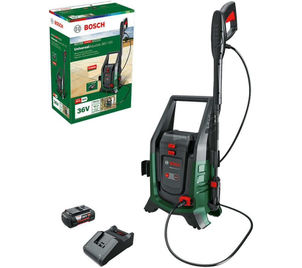 Buy BOSCH UniversalAquatak 36V 100 Cordless Pressure Washer 100 bar Currys