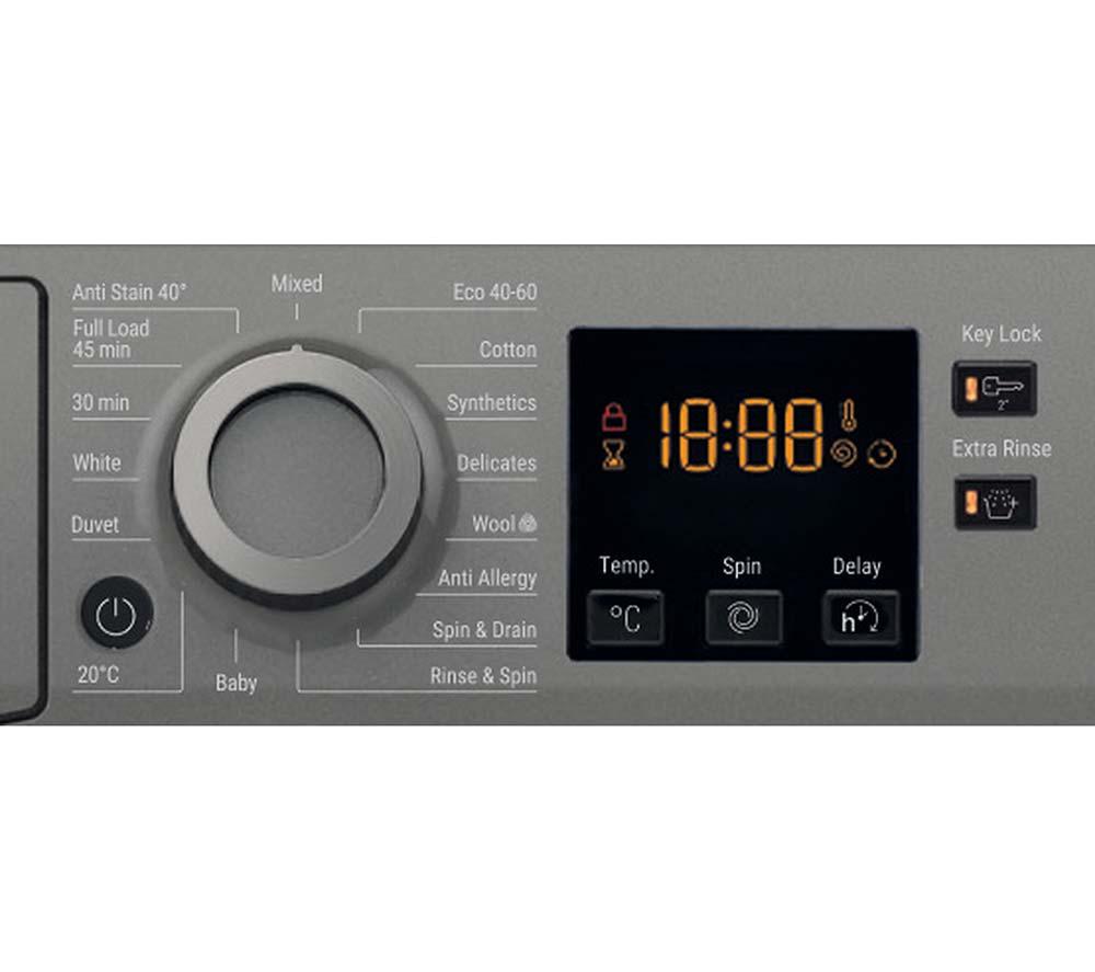 Buy HOTPOINT Anti-Stain NSWM 1146 GG UK 11 kg 1400 Spin Washing Machine ...