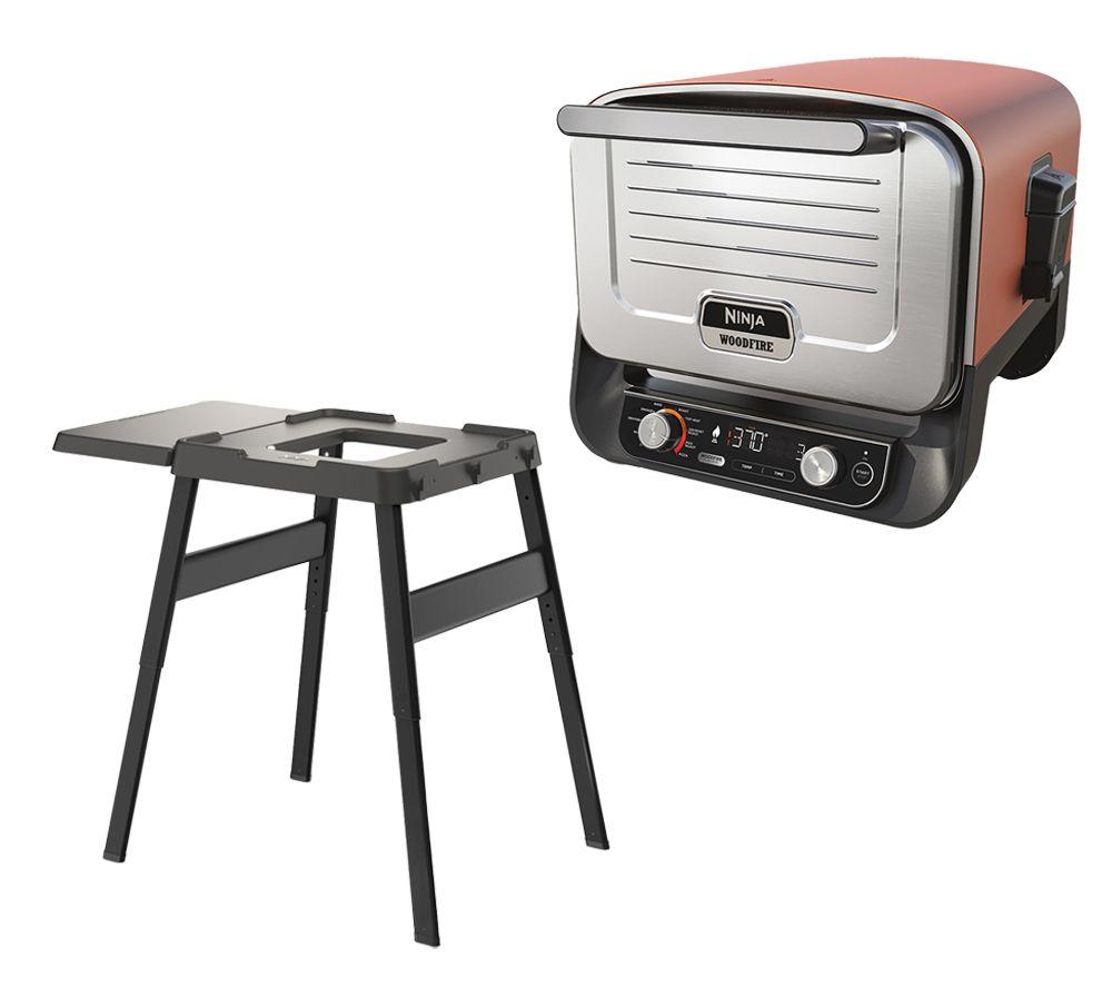 Ninja Woodfire OO101UK Electric Outdoor Oven & Universal Stand & Side ...