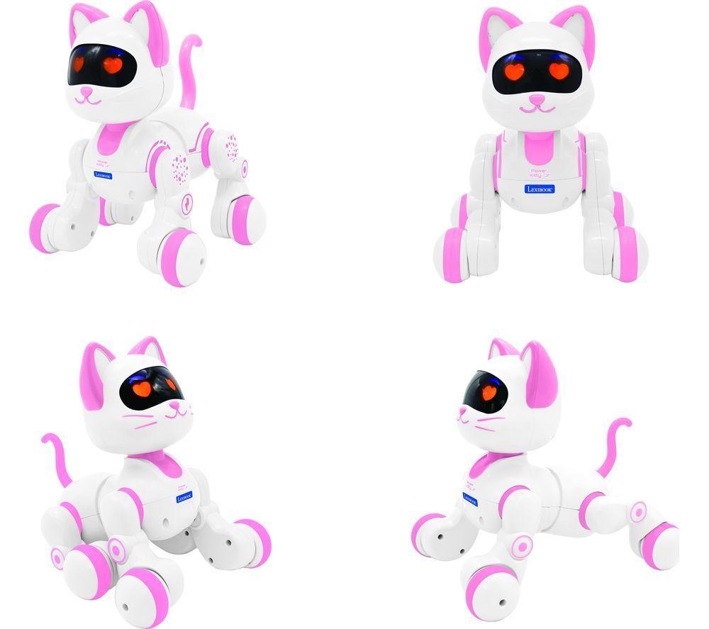 Buy LEXIBOOK Power Kitty Robot Cat - White & Pink | Currys