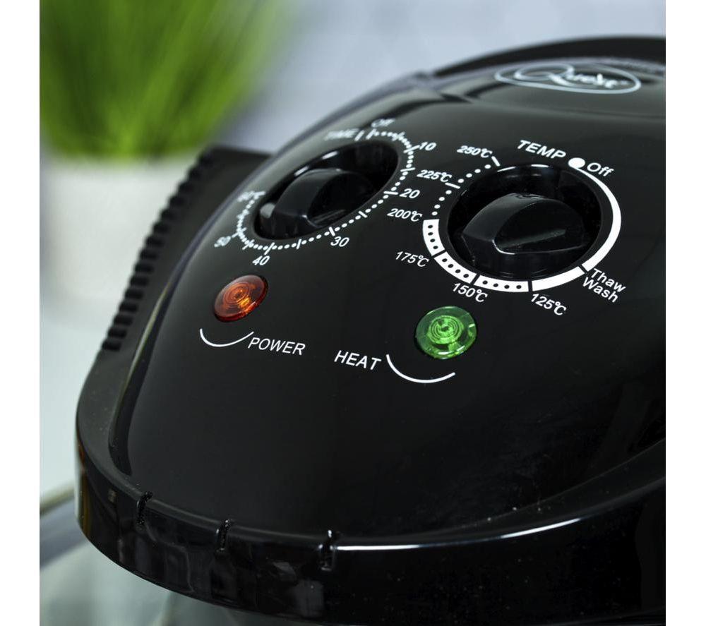 Buy QUEST 43850A Halogen Air Fryer - Clear & Black | Currys