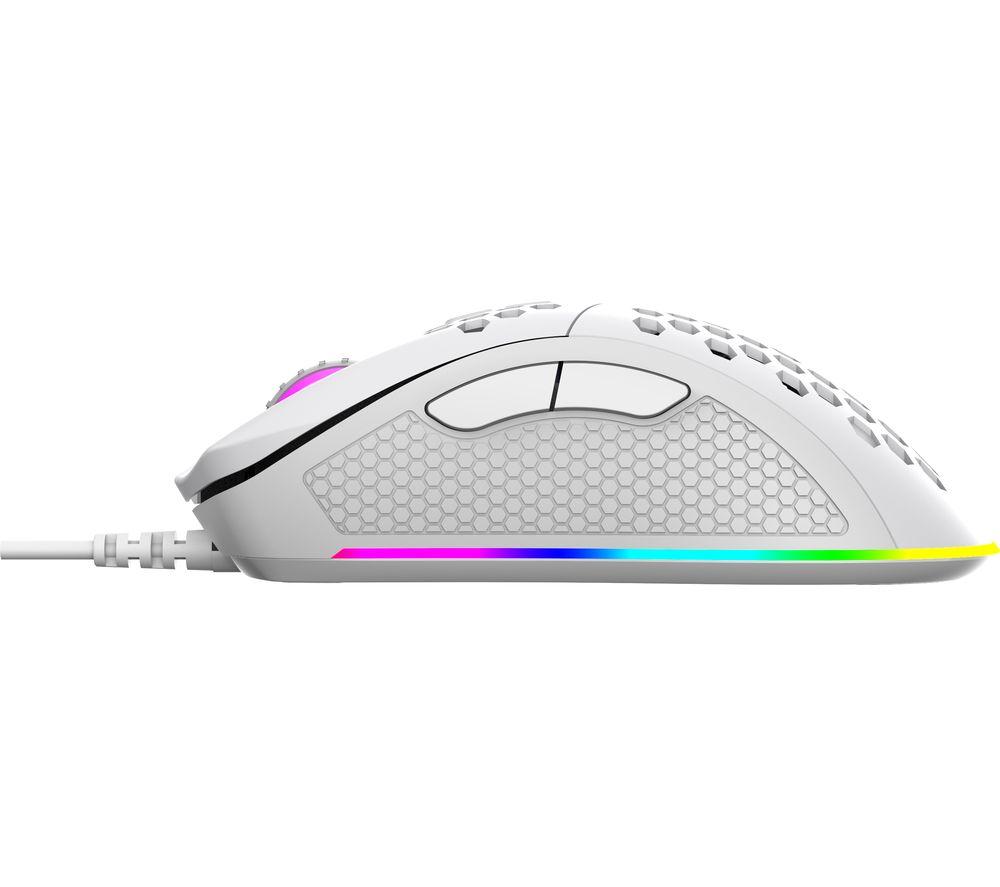Buy NOS M-600 V2 Ultralight RGB Optical Gaming Mouse | Currys