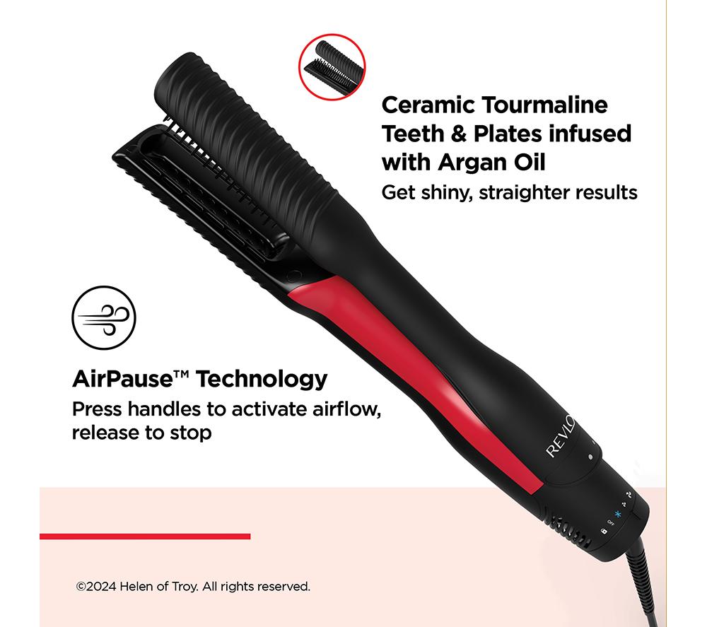 REVLON One Step Air Straight Hair Straightener Black