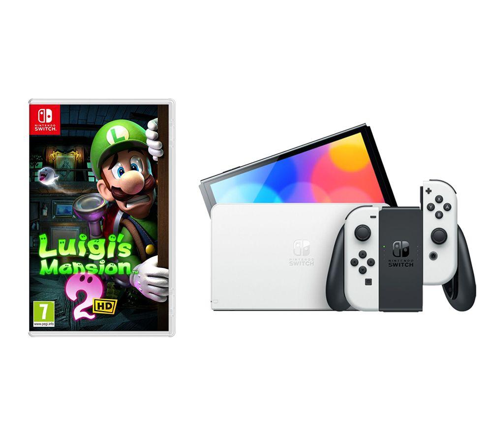 Nintendo Switch OLED White & Luigi's Mansion 2 HD Bundle review | 8.6 / 10