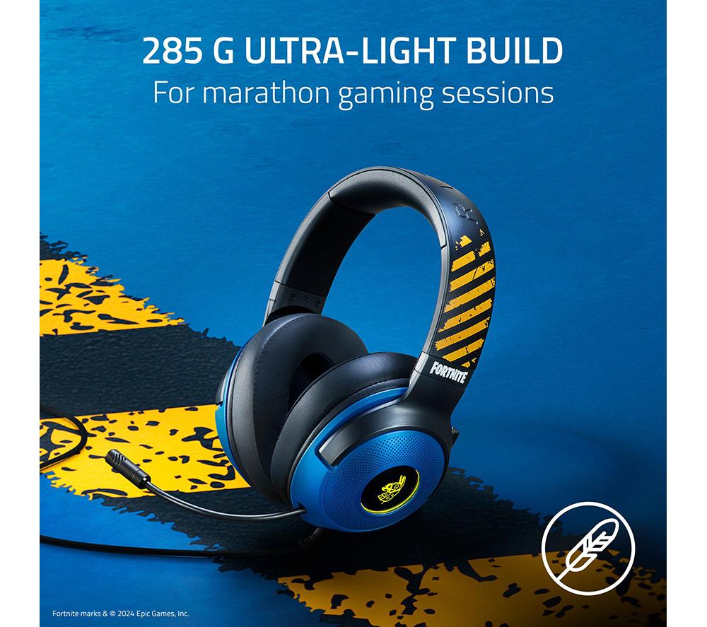 Buy RAZER Kraken V3 X USB 7.1 Gaming Headset Fortnite Edition Currys