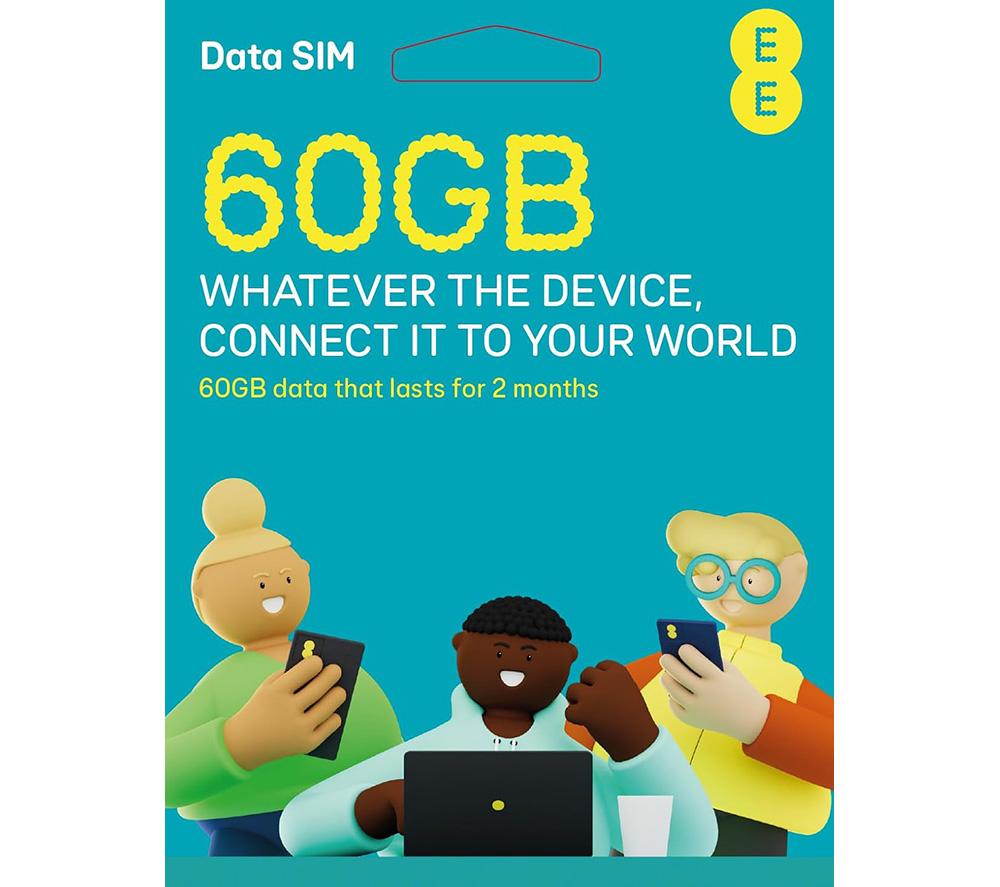 Buy EE Pay As You Go SIM Card - 60 GB Data | Currys