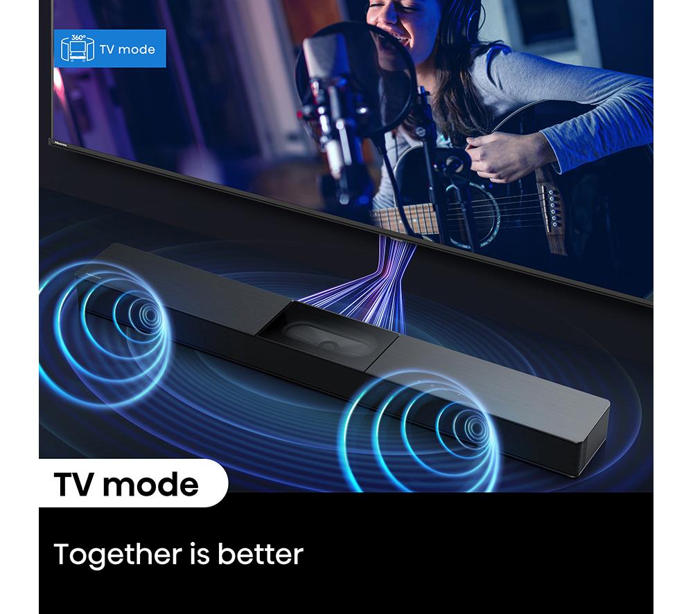 Buy HISENSE HS2000 2.1 Compact Sound Bar with DTS Virtual:X | Currys