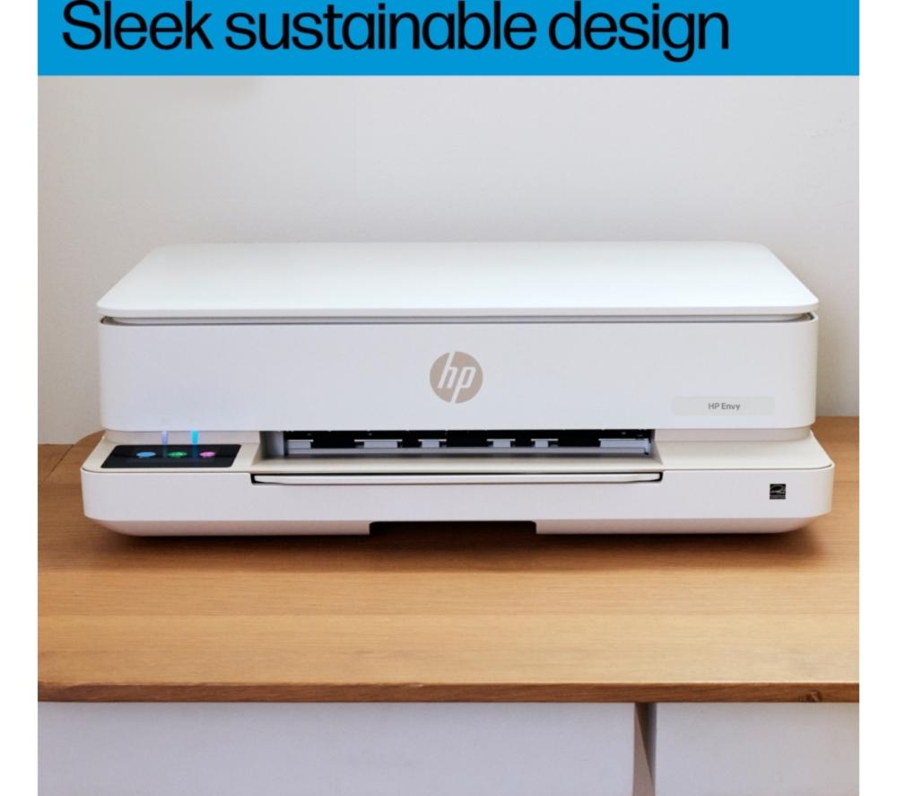 Buy HP Envy 6132e All-in-One Inkjet Wireless Printer with Fax & 6 ...