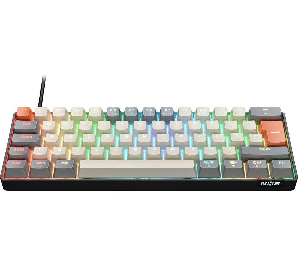 Buy NOS C-450 Mini Pro RGB Mechanical Gaming Keyboard - 1973 | Currys