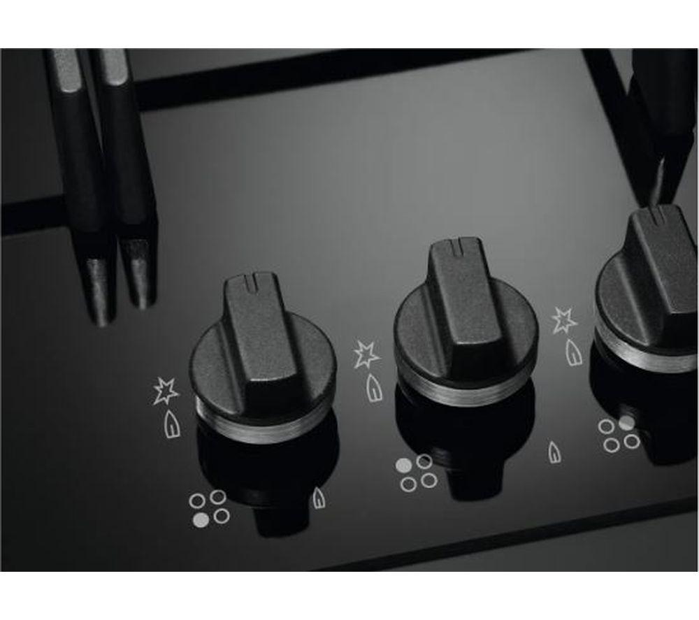 Buy AEG 6000 Series HKB75820NB 74 cm Gas Hob - Black | Currys