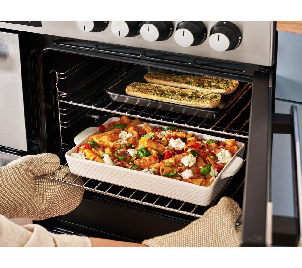 Buy BELLING Cookcentre 100DF Dual Fuel Range Cooker - Stainless Steel ...