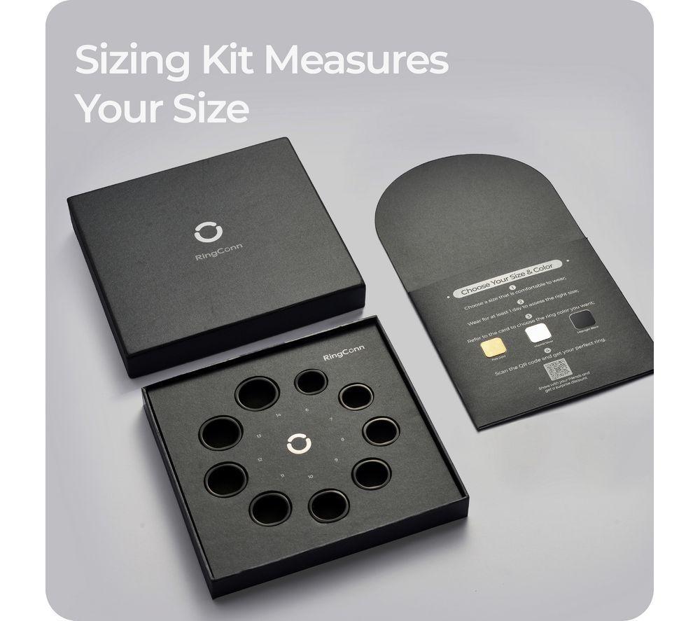 Buy RINGCONN Smart Ring Sizing Kit - Black | Currys