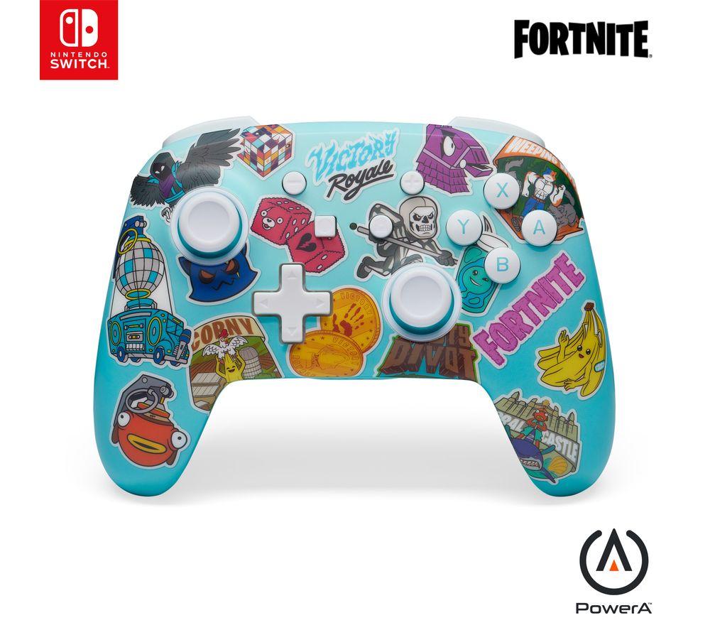 Buy POWERA Enhanced Wireless Controller for Nintendo Switch Fortnite Sticker Mania Currys
